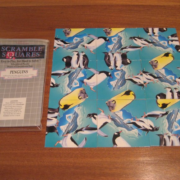 b. Dazzle Inc | Games | Scramble Squares Educational Cognitive Puzzle Brain Teasers Arctic ...